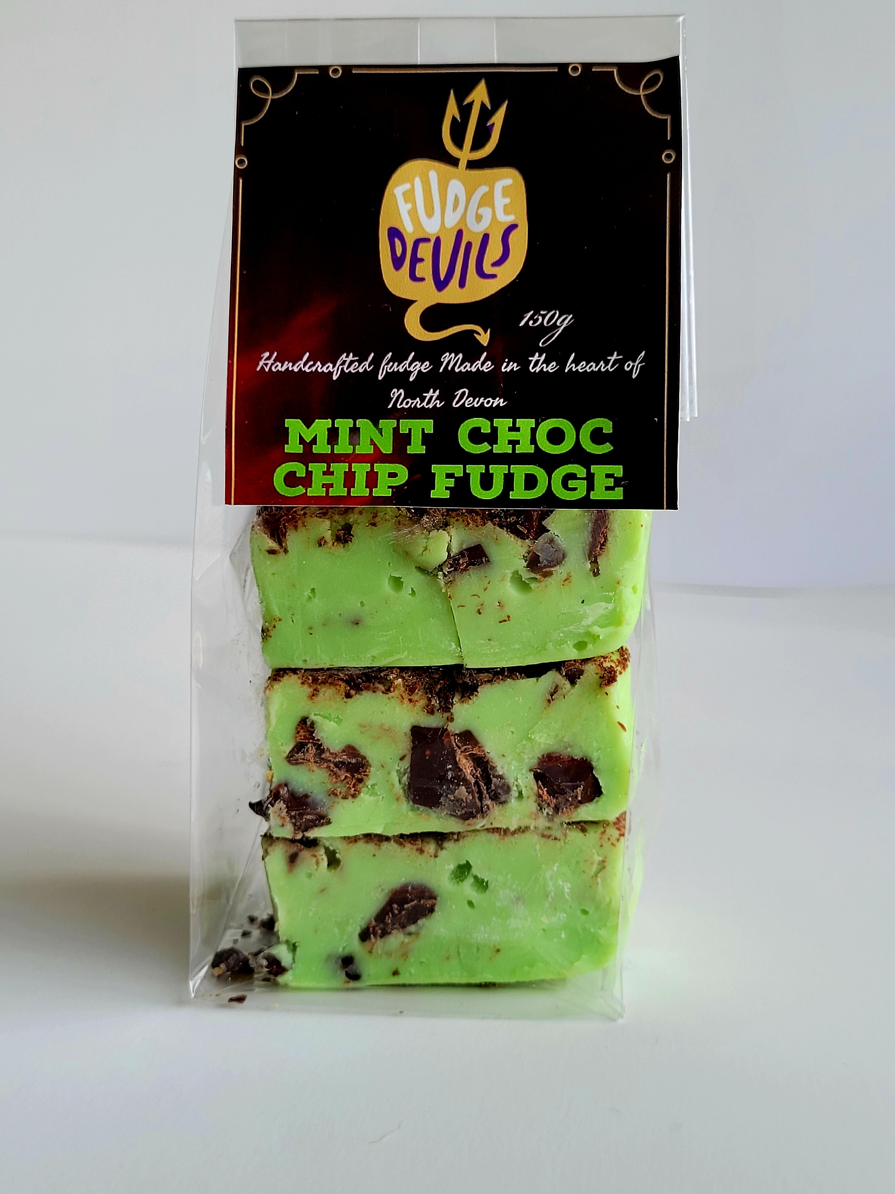 Mint Chocolate Chip Fudge – Fudge Devils